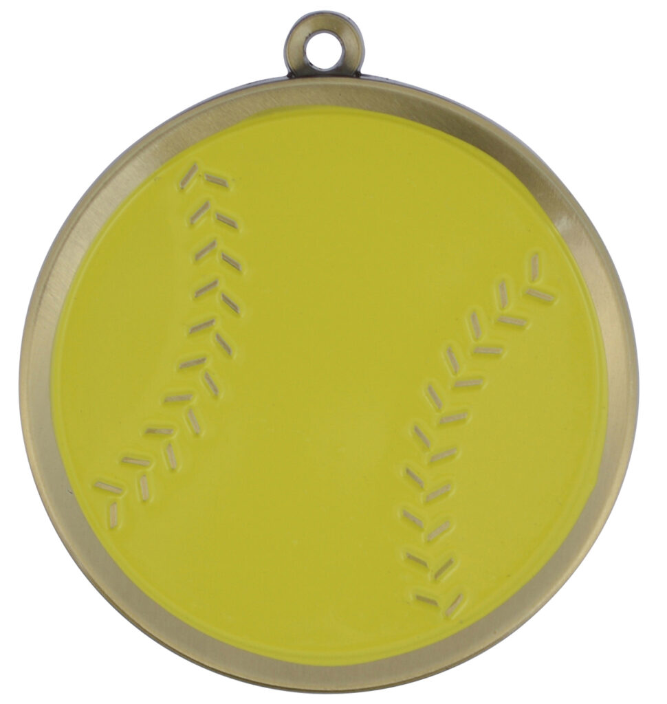 2 1/4 inch Mega Softball Medals | Gold, Silver, & Bronze Medals