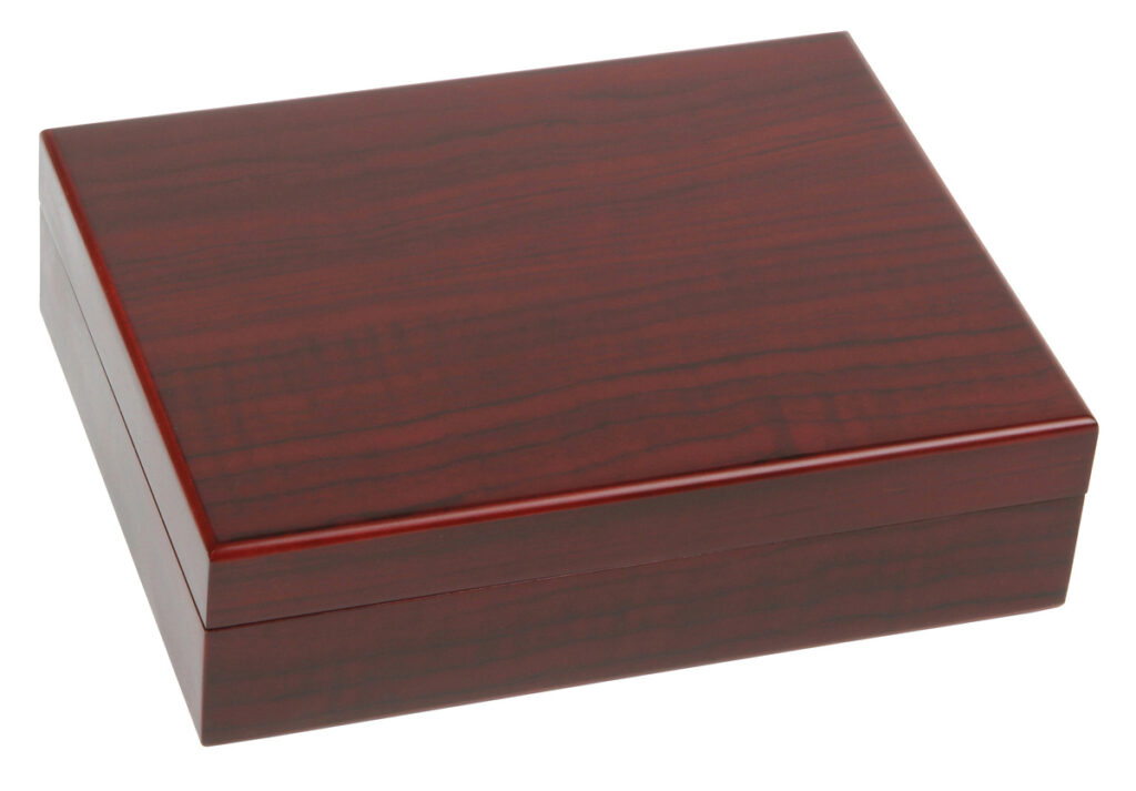 Rosewood Golf Ball Box - Total Recognition